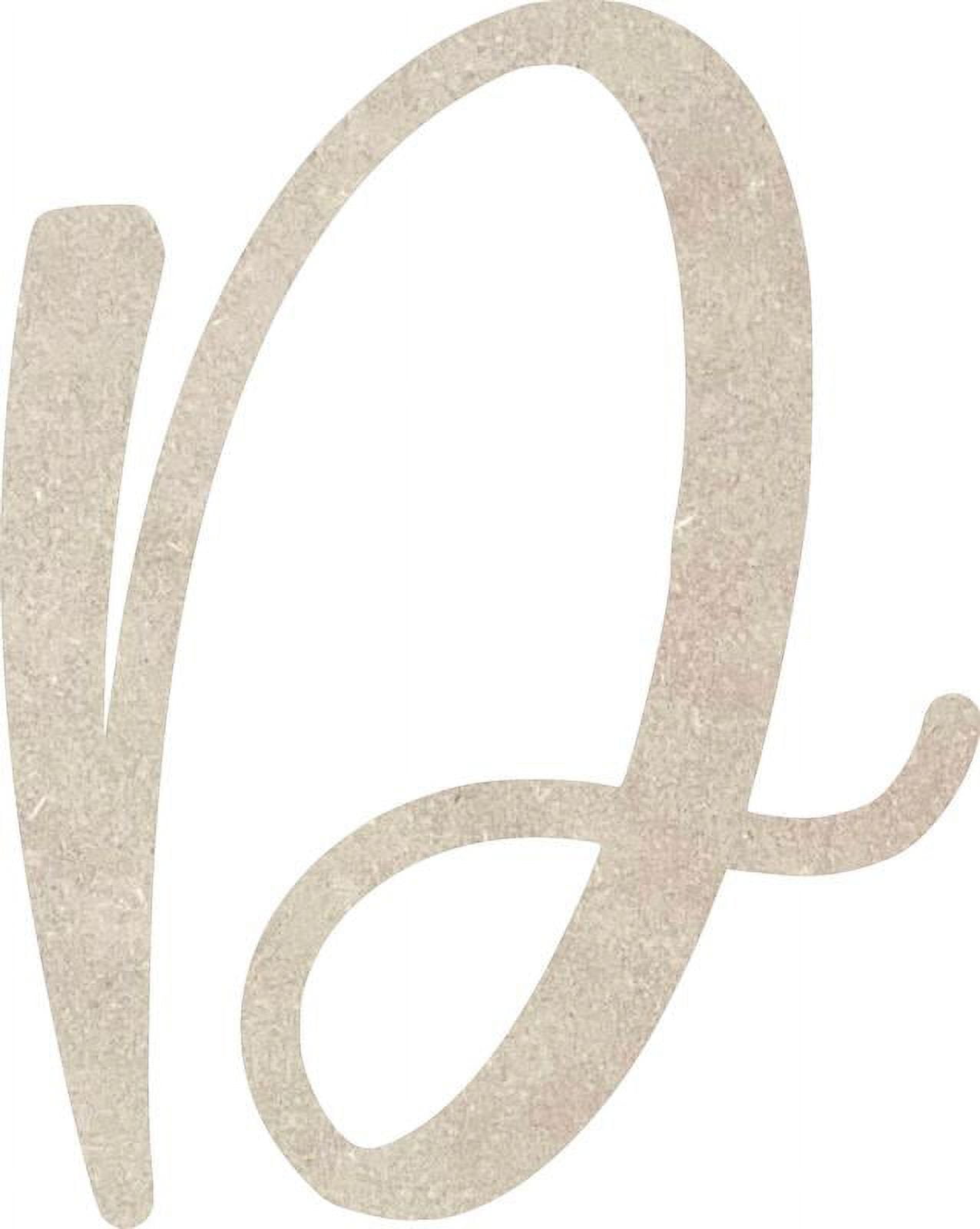 MDF Wood Letter D Craft, Paintable 14'' Tall Paintable, DIY Cailyn ...
