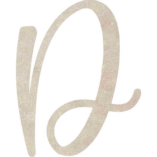 MDF Wood Letter D Craft, Paintable 14'' Tall Paintable, DIY Cailyn ...