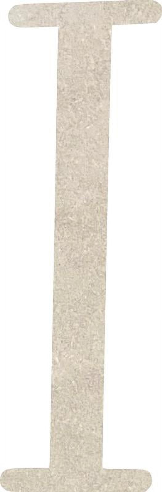 MDF Wood Letter I Craft, Paintable 14'' Tall Paintable, DIY Cailyn ...
