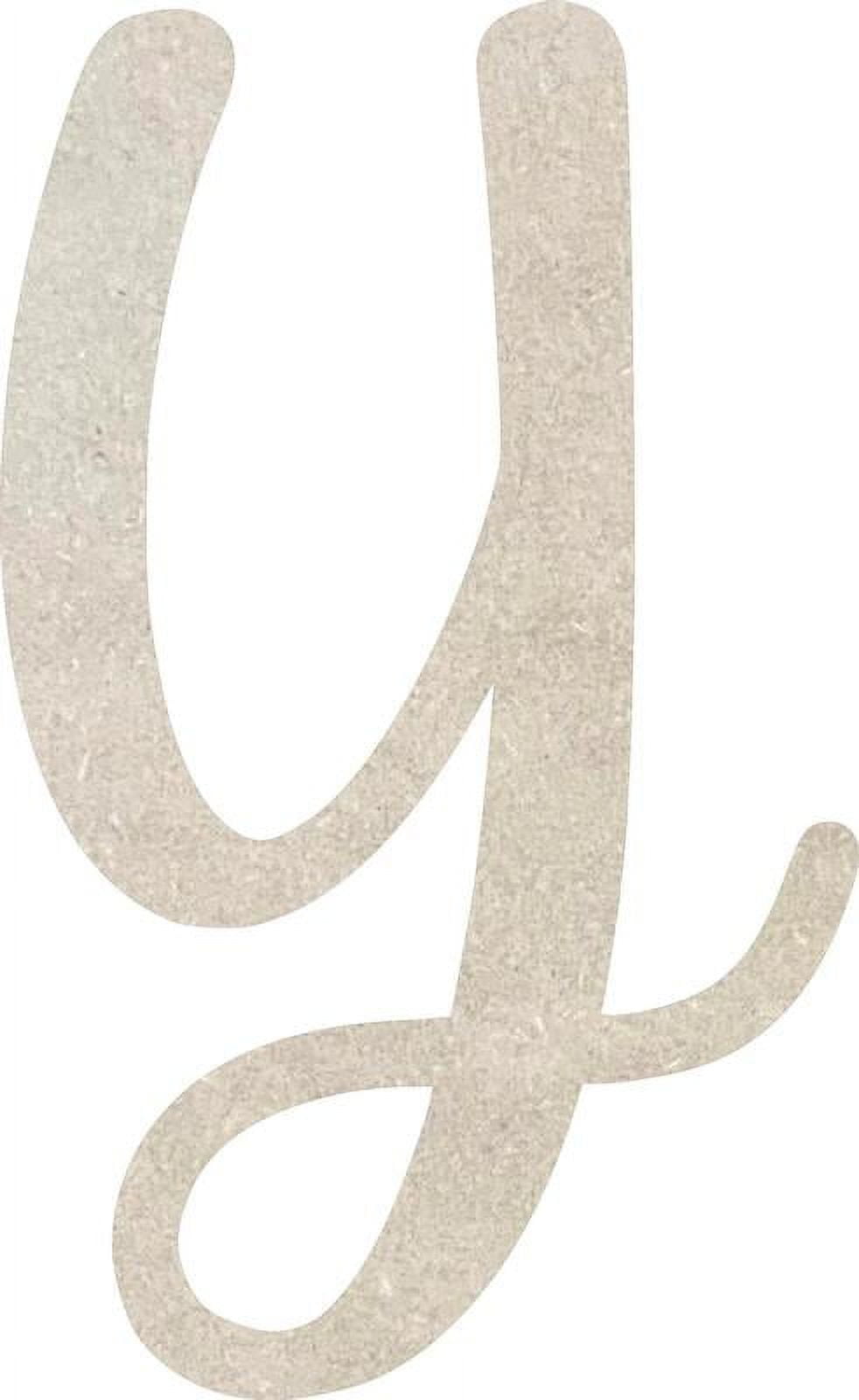 MDF Wood Letter Y Craft, Paintable 16'' Tall Paintable, DIY Cailyn ...