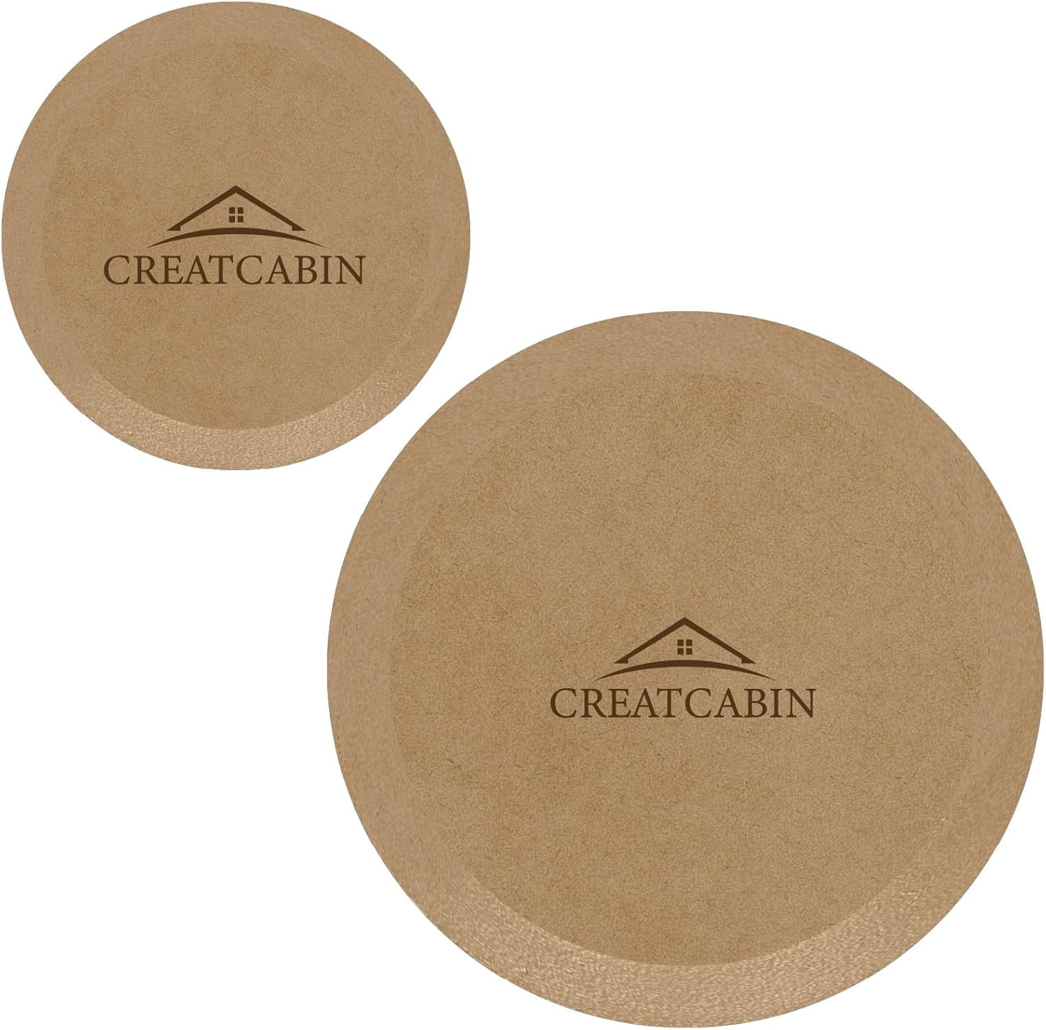 MDF Wood Round Pottery Tools Ceramic Plate Forming Mold Wooden Density ...