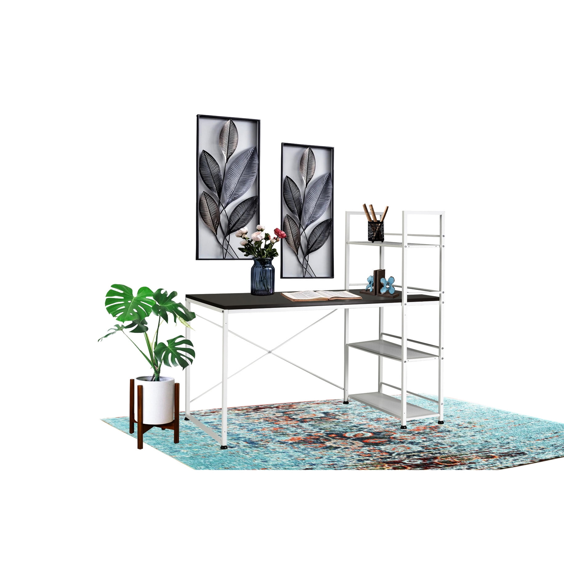 MDF and Metal Material - Dual - purpose Workstation - For Dorm Rooms ...