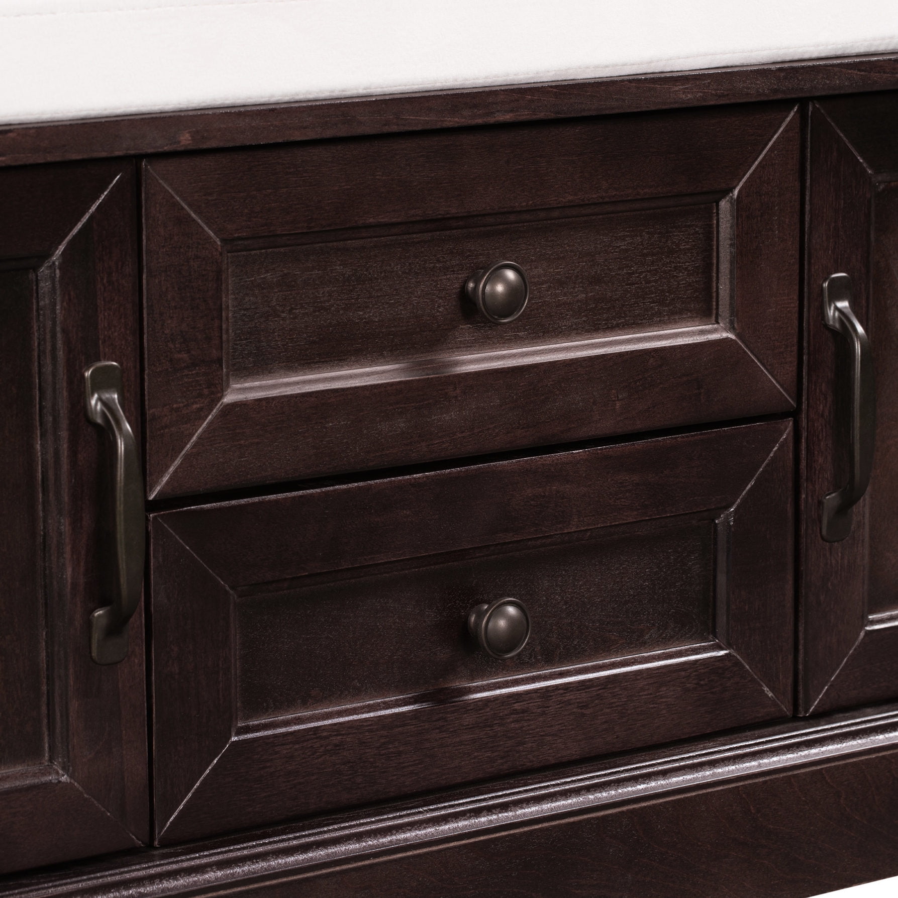 MDF and Pine Wood Bench - Store Small Things - Laundry Room - Keep Home ...