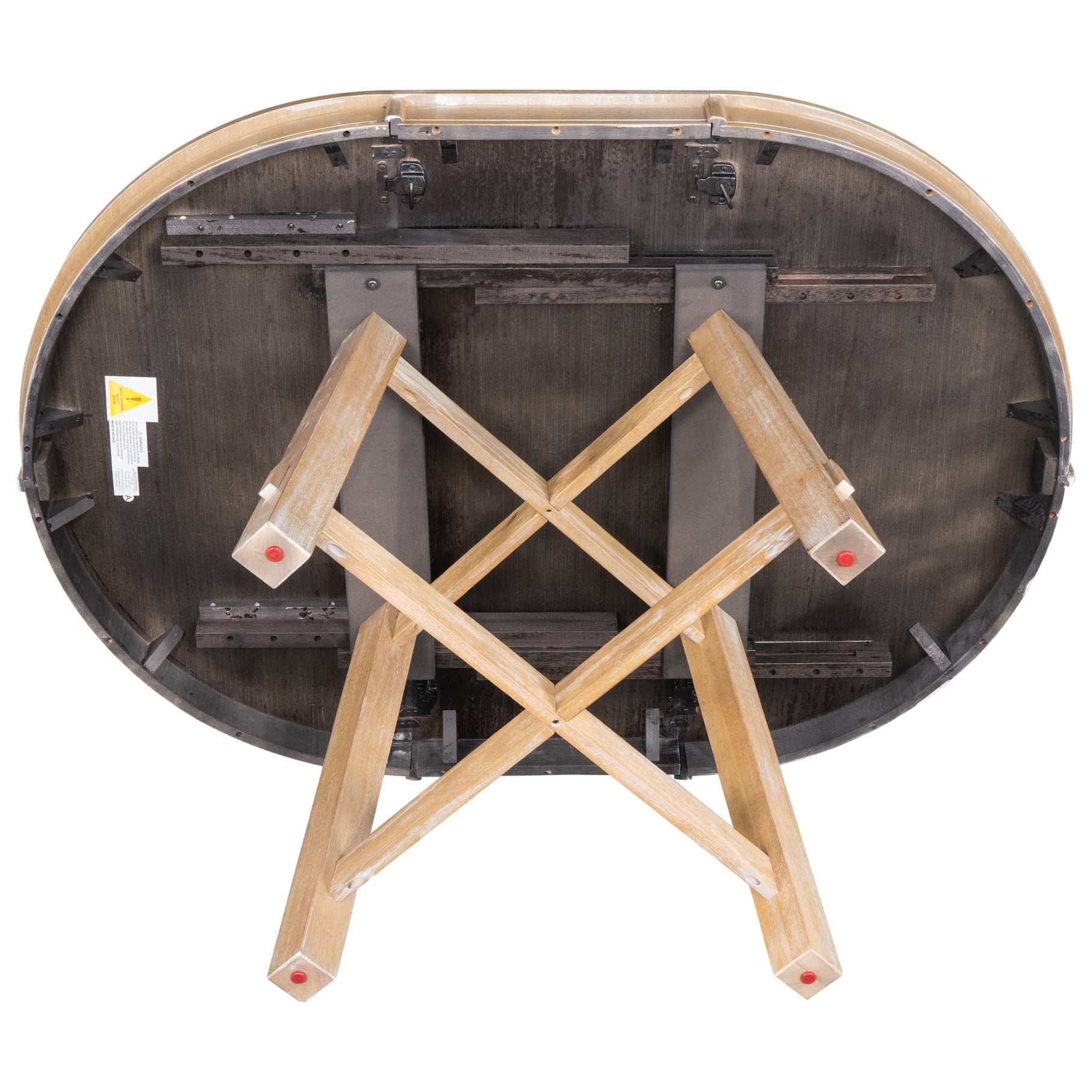 MDF and rubber wood made, 5 - piece - Table extends to seat more guests ...