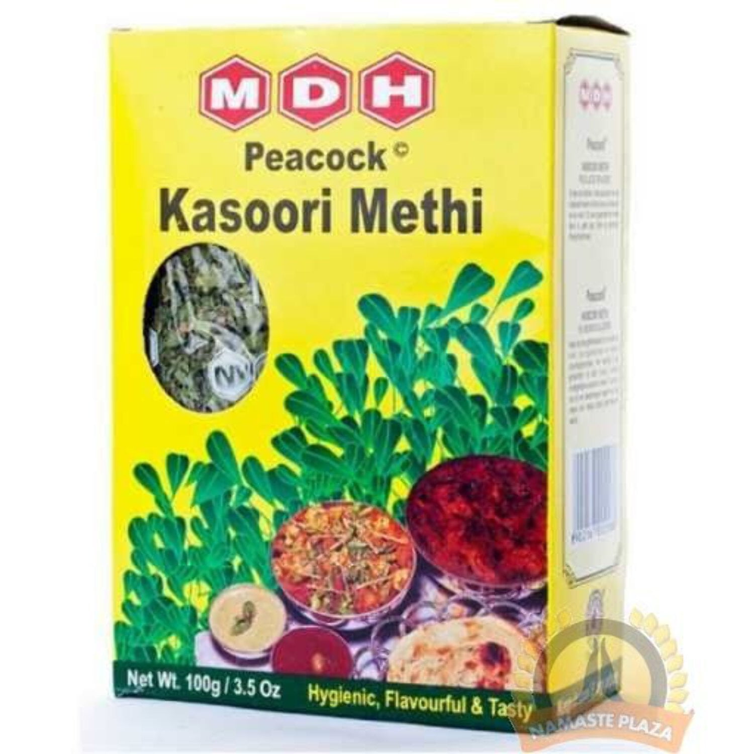 MDH Kasoori Methi - Authentic Indian Ingredient, Dried Fenugreek Leaves ...