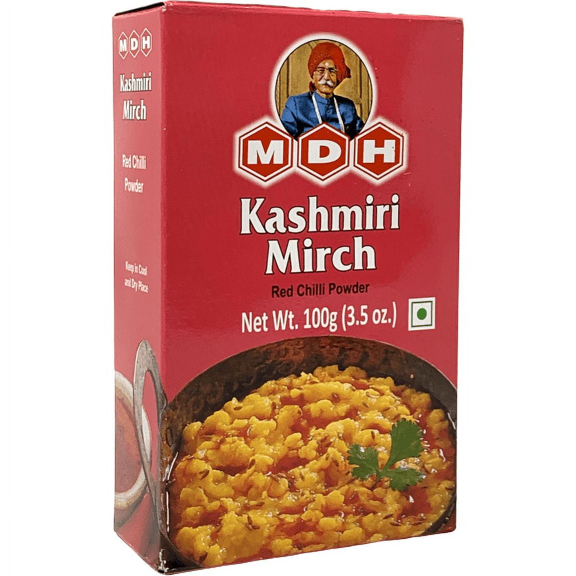 MDH Spice Kashmiri Mirch (Kashmiri Chilli Powder) 100g - Walmart.com