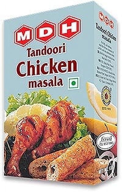 MDH Tandoori Barbeque Masala 3.5 oz box - Walmart.com