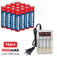 Ablink 16 PCS AAA Batteries, 1.5v 8800mAh Triple A Batteries, High-Performance Rechargeable ...