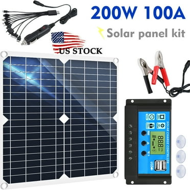 MDHAND 80 Watts 10 Volts Solar Panel, Monocrystalline Solar Panel ...