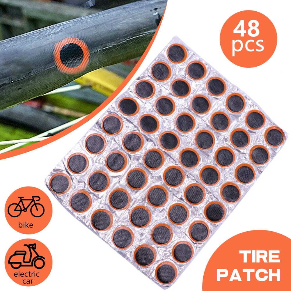 MDHAND Bicycle Tyre Tube Rubber Patch Patches Repair Kit, Repair Inner ...