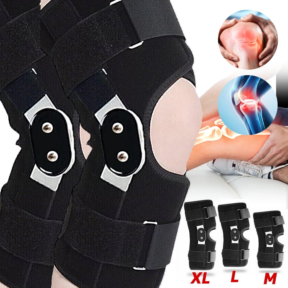 MDHAND Knee Brace for Men and Women with Lateral Stabilizer, Patella Gel Pad, Meniscus Tear ...
