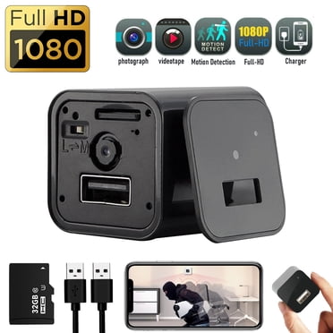 UHD 4k USB Outlet Tap Security Camera Includes a 128 gig sd card W ...