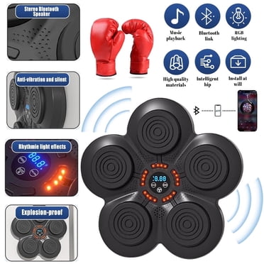 SAVALETOR Electronic Music Boxing Machine，Boxing Training Punching ...