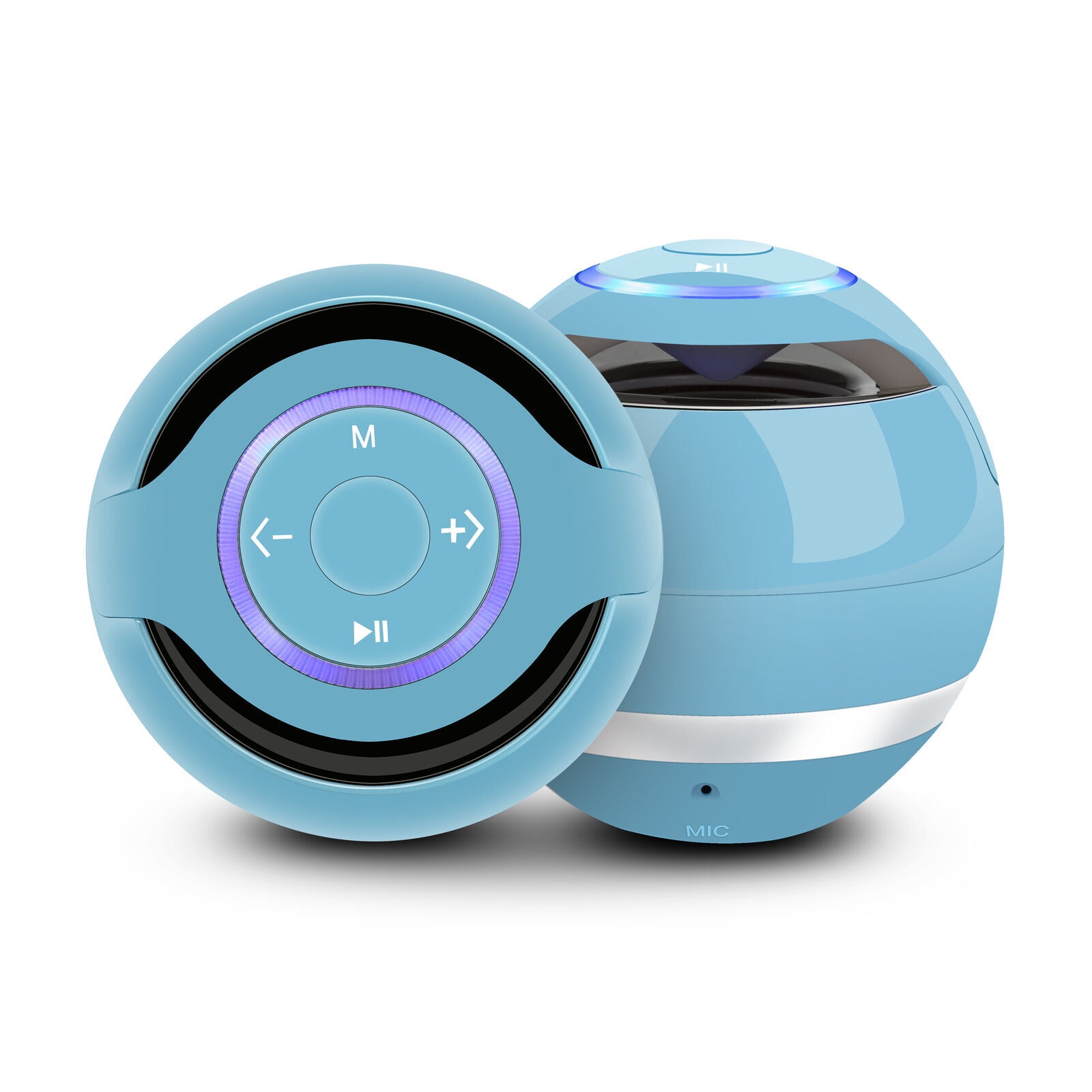 MDHAND Wireless Waterproof Portable Bluetooth Speaker, Blue - Walmart.com