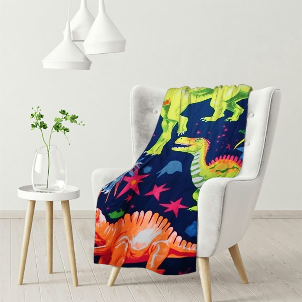MDO Dinosaur Gifts Toys for Boys Girls - Glow in The Dark Dino Blanket ...
