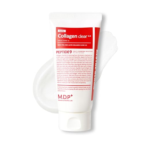 MDP RED LACTO COLLAGEN CLEAR 2.0, Peptide, Deep Pore Cleansing ...