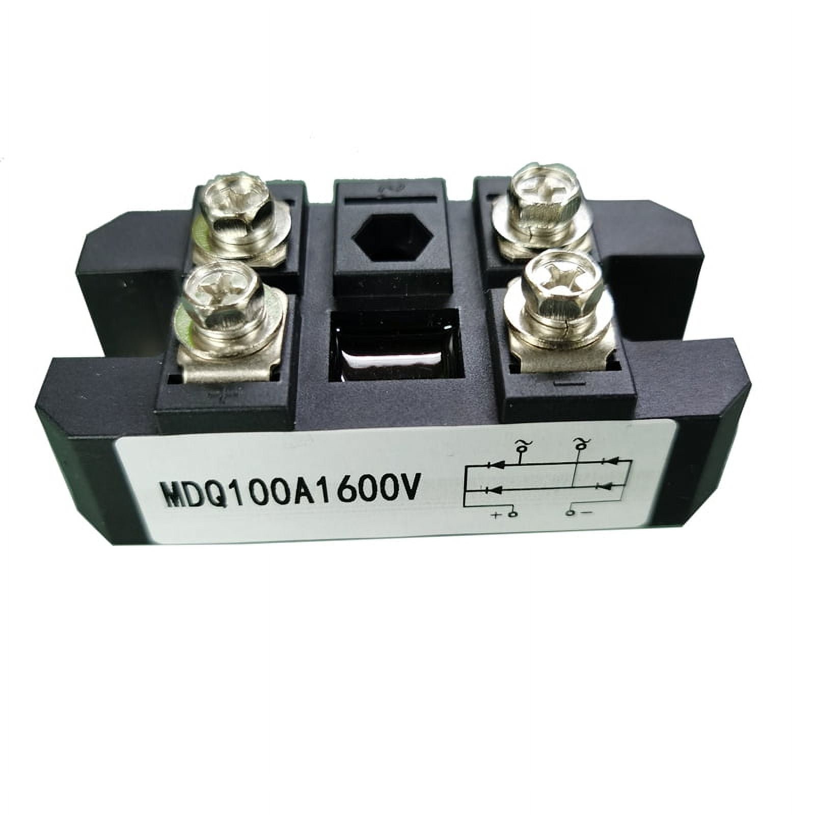 MDQ 100A-1600V Black Single-Phase Diode Bridge Rectifier 100A Amp High ...