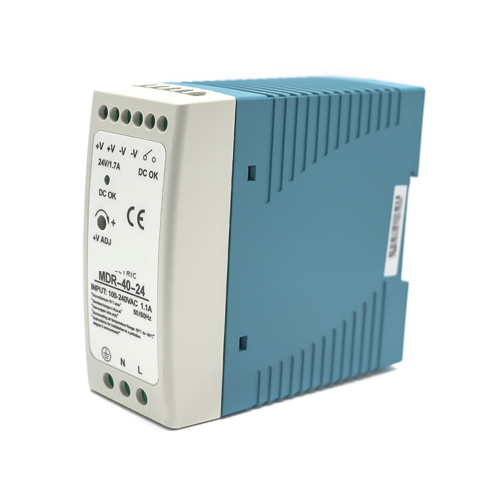 MDR-10W 20W 40W 60W 100W AC100-240V Input Mini Din Rail Switch Power ...