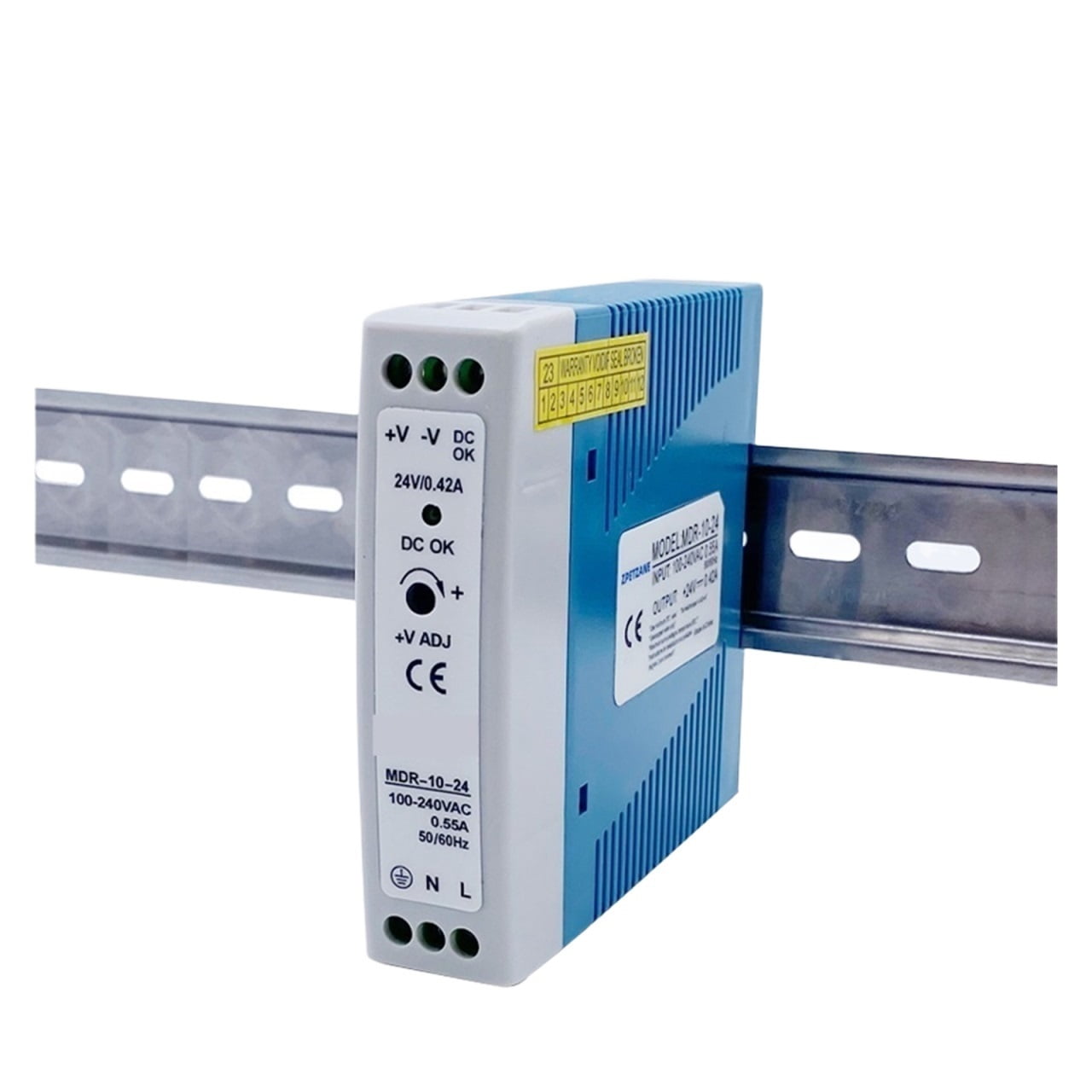 MDR-10W AC100-240V Input DC 12V 24V Source Output Industrial Mini DIN ...