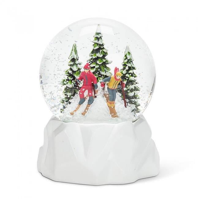 MDR Trading AB-27-SHAKE-1175-Q01 5 in. Downhill Skiers Snow Globe ...