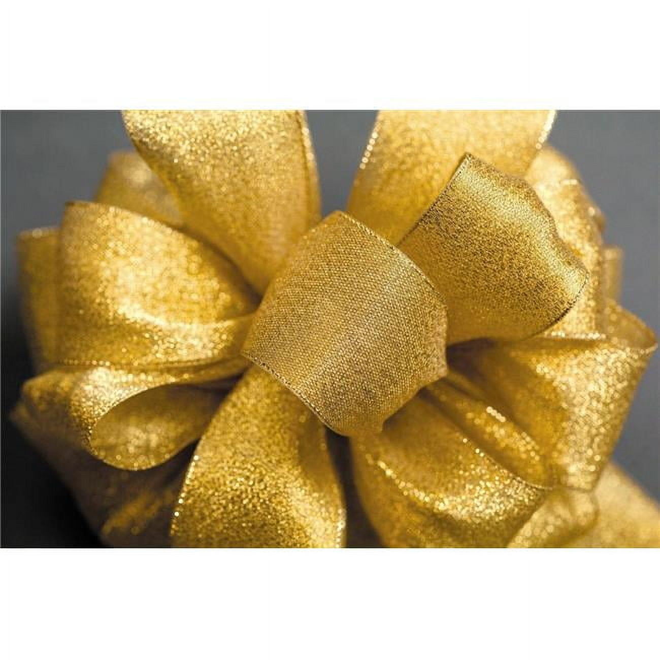 MDR Trading AI-184315-Q12 0.63 in. x 25 Yards Metallic Gold Fantasy ...