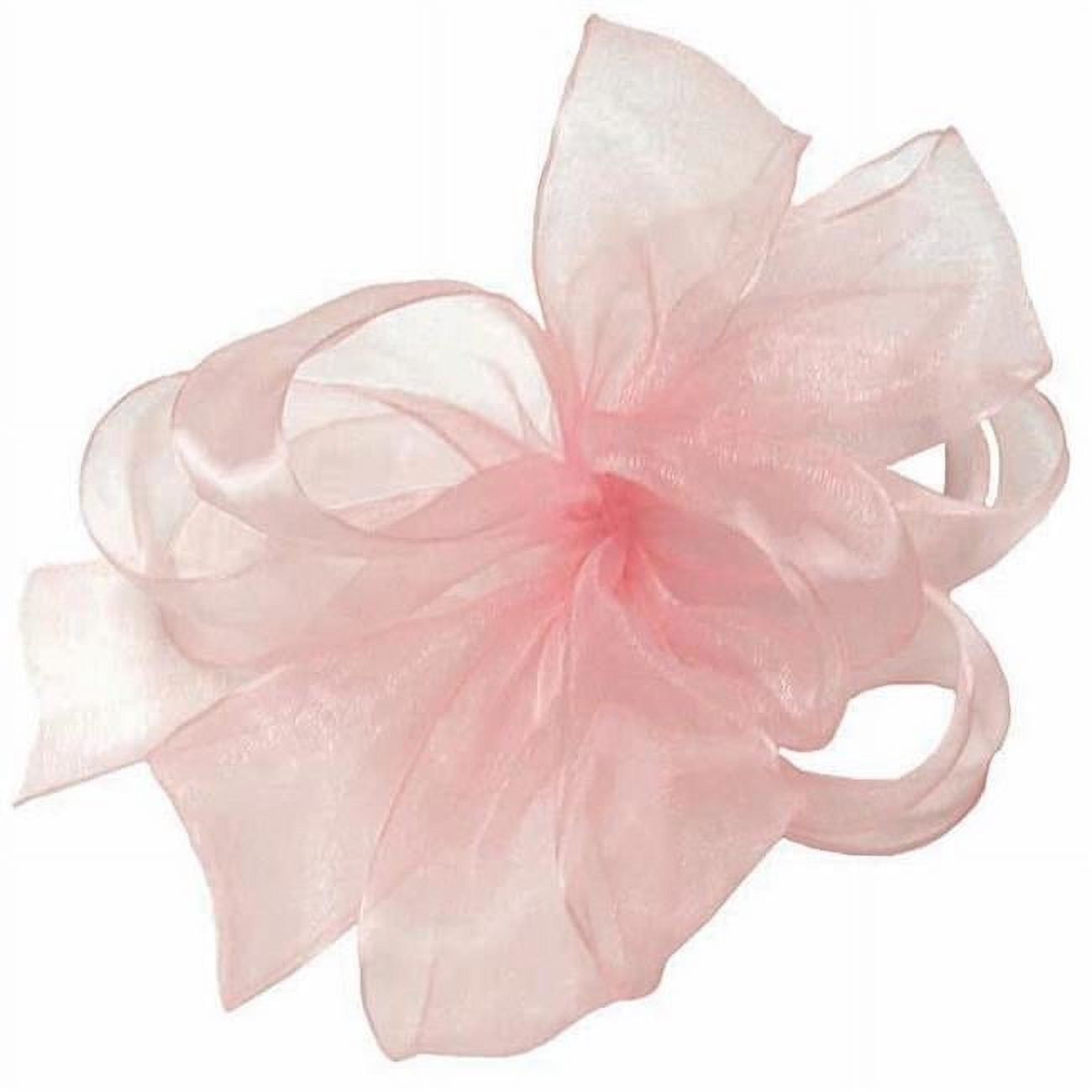 MDR Trading AI-189302-Q04 0.63 in. x 100 Yards Pink Chiffon Ribbon ...