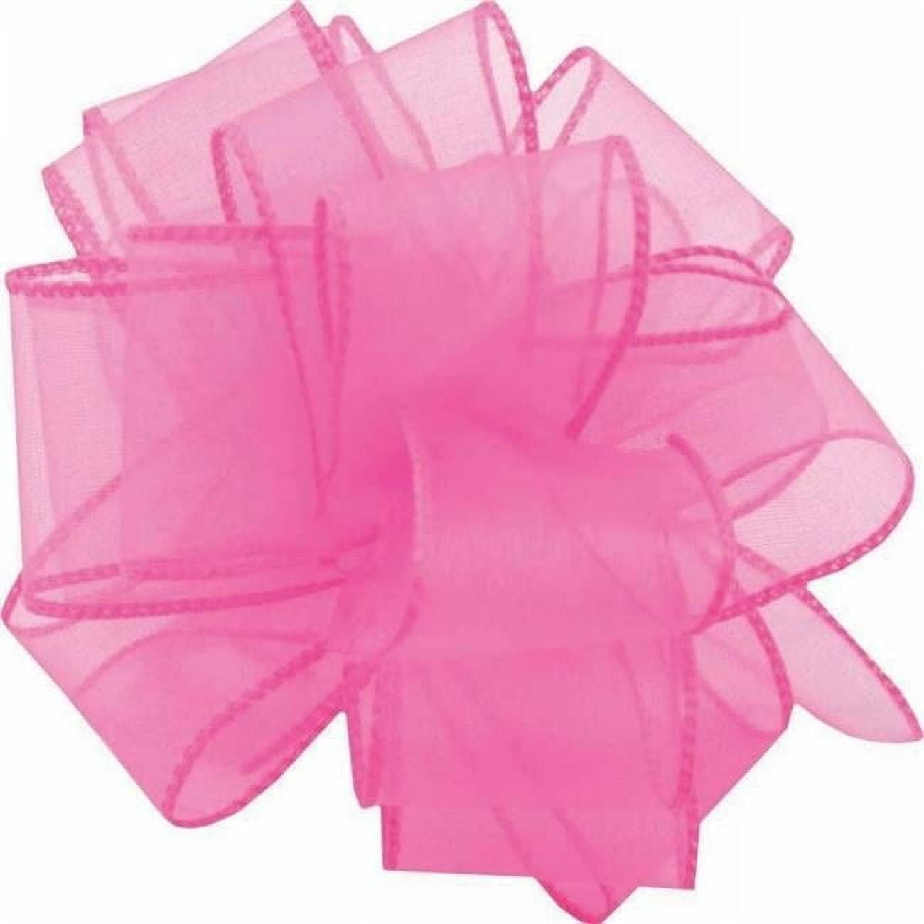 MDR Trading AI-190946-Q04 1.5 in. x 50 Yards Wired Hot Pink Spring ...