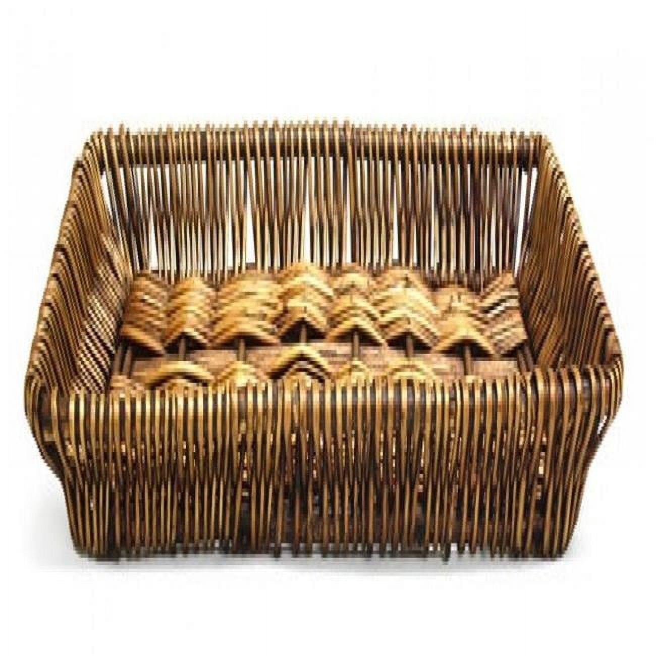 MDR Trading AI-5175-80-Q04 Brown Willow Tray - Set of 4 - Walmart.com