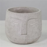 MDR Trading AI-CE05-198-Q01 Cement Face Planter, Gray - Walmart.com