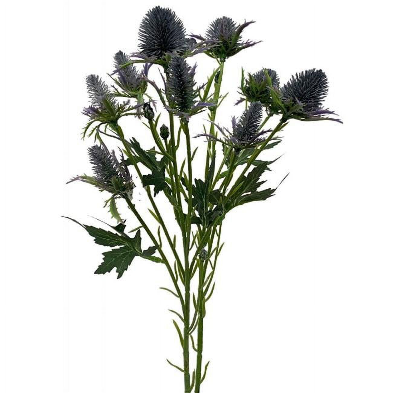 MDR Trading AI-FL4027BLU-Q01 Blue Thistle Spray Faux Plants & Trees ...