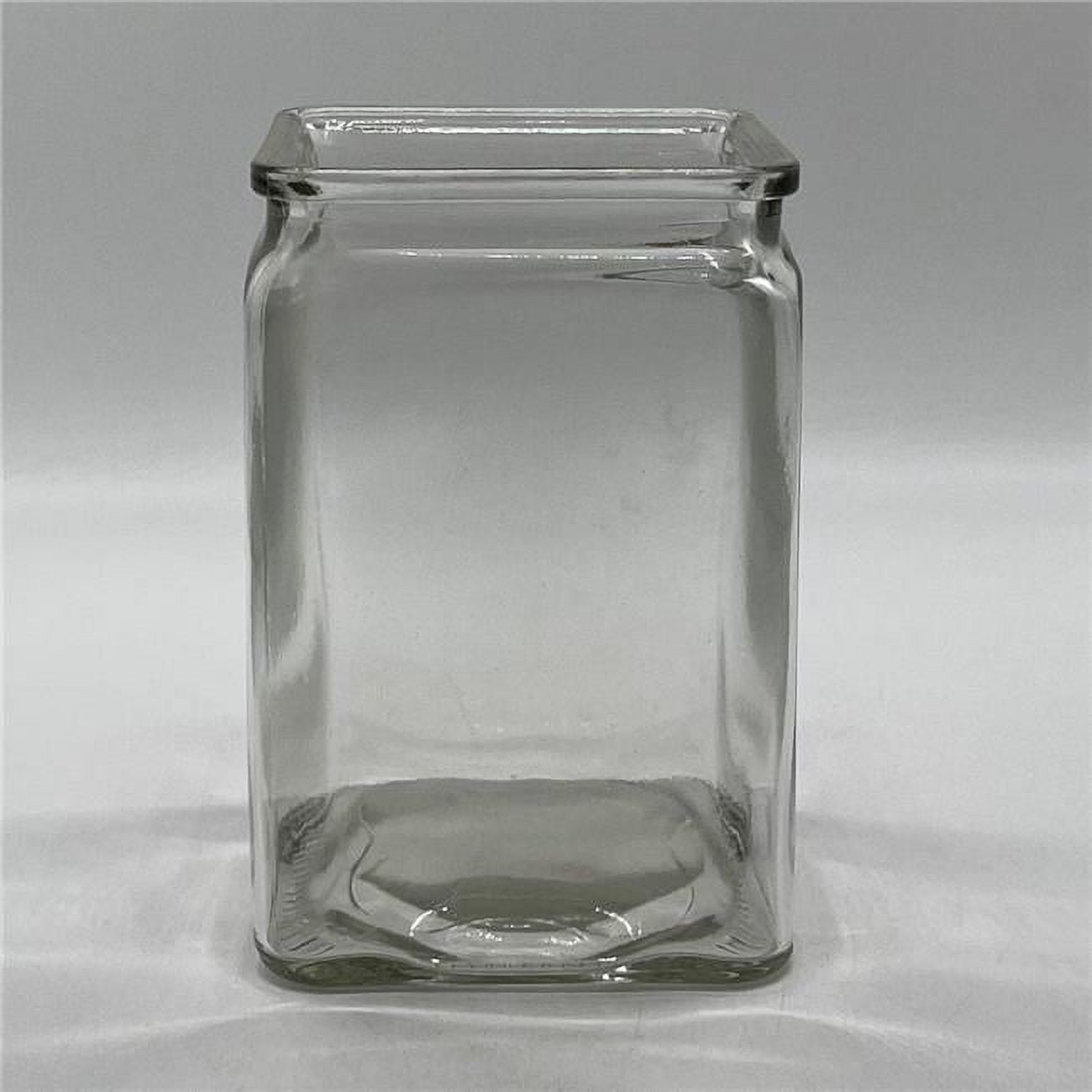 MDR Trading AI-GL415CLR-Q02 Glass Cube Vase, Clear - Set of 2 - Walmart.com