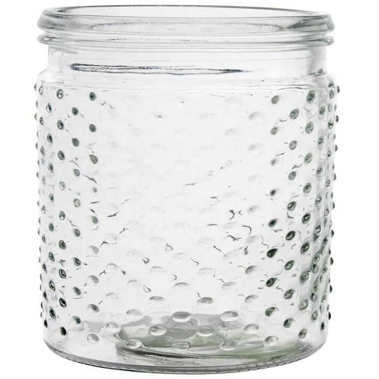 MDR Trading AI-GL434CLR-Q04 7.5 in. Hobnail Glass Clear Vase - Set of 4 - Walmart.com