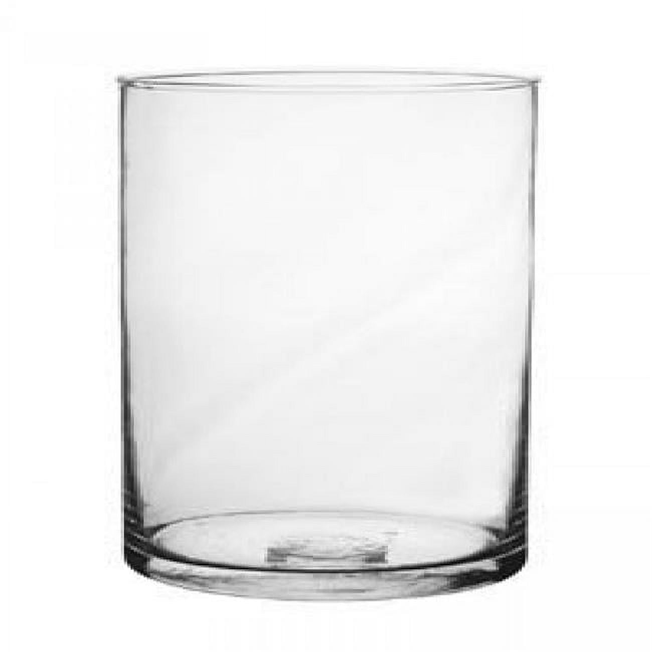 MDR Trading AI-N3264-Q12 10 in. Cylinder Glass Vase, Clear - Set of 12 ...