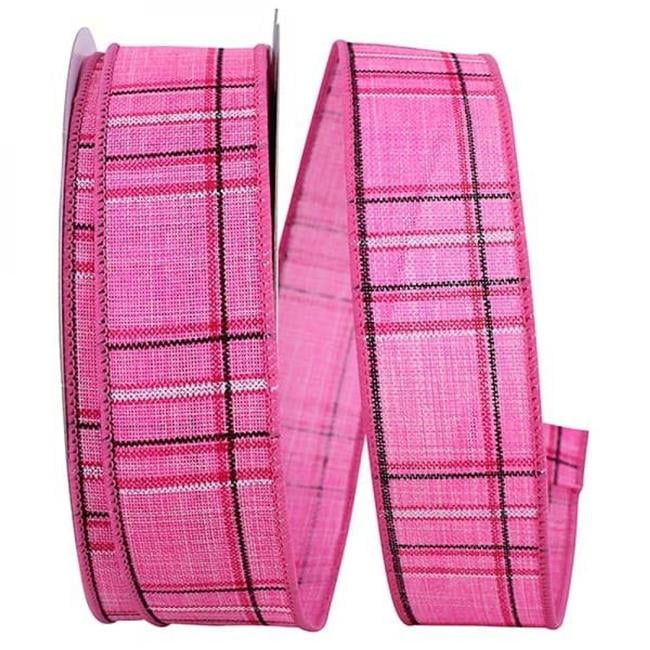 MDR Trading AI-RI09461-Q04 1.5 in. x 20 Yards Wired Pink Pinstripe ...
