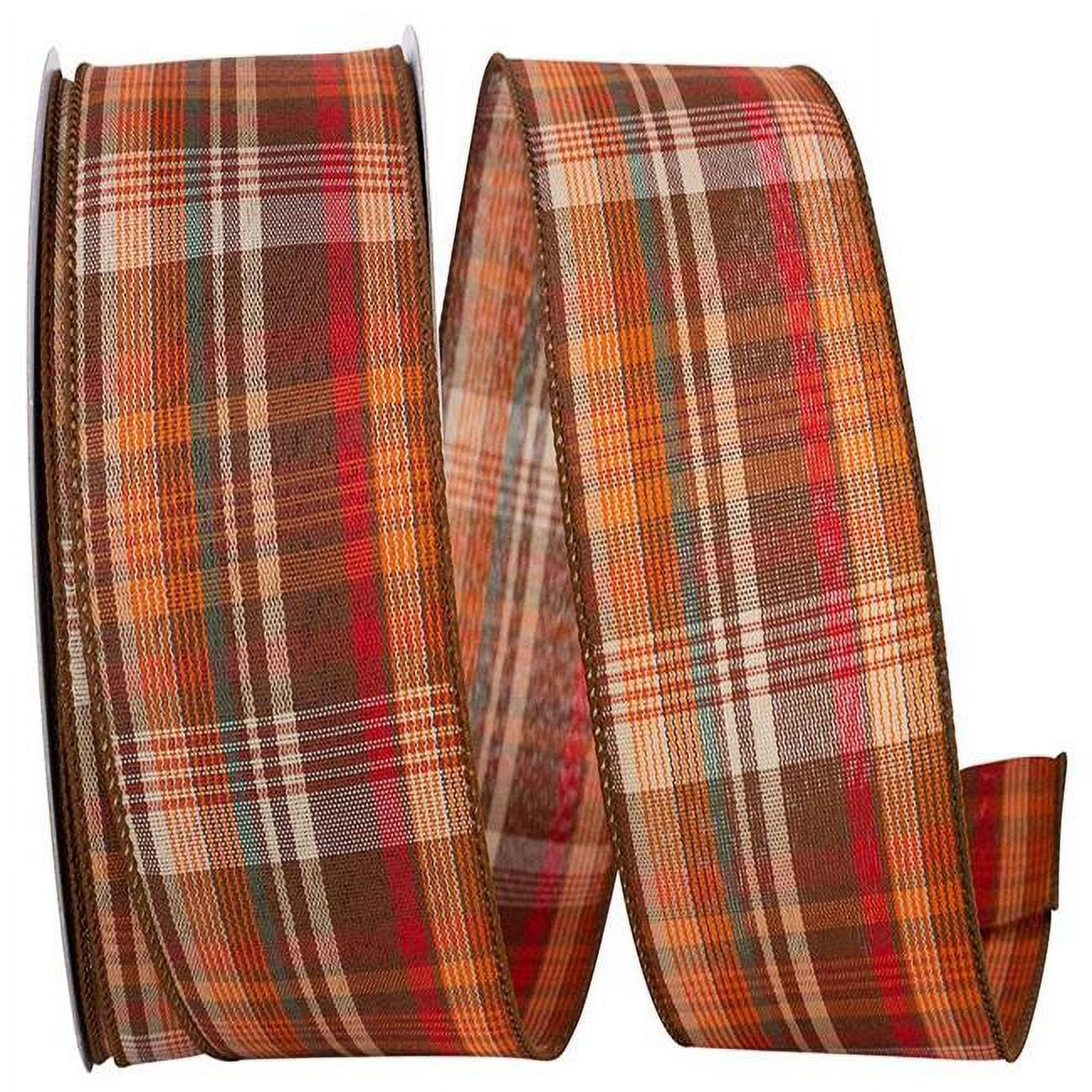 MDR Trading AI-RI40636-Q01 2.5 in. x 25 Yards Wired Brown, Red, Orange ...