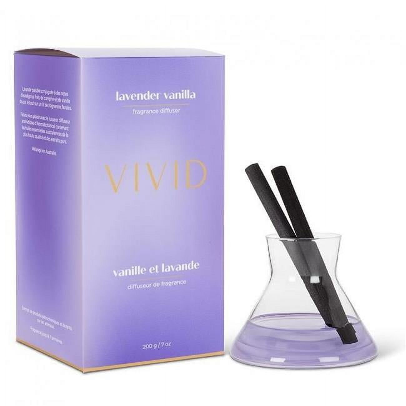 MDR Trading Inc. AB-16-ASV-REED-LV_Q01 Lavender Vanilla Modern Diffuser ...