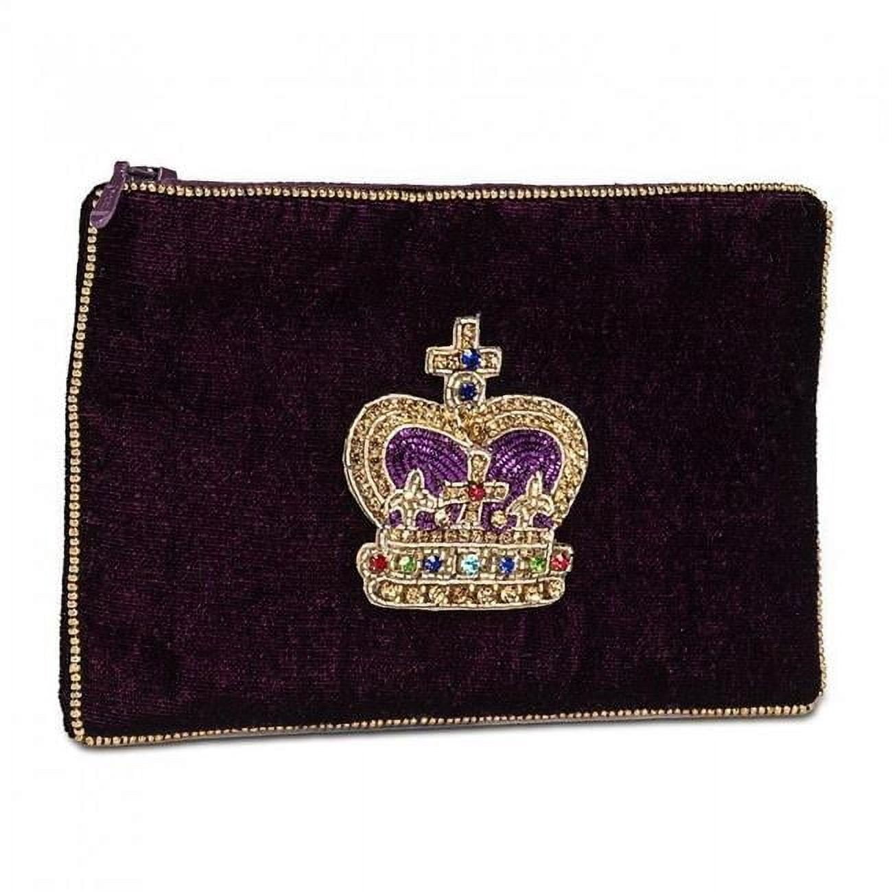 MDR Trading Inc. AB-90-ROYALE-01-CROWN Black Velvet With 3D Beaded ...