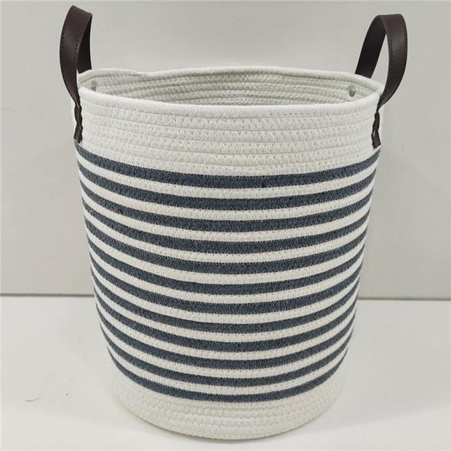 MDR Trading Inc. AI-3552-283_Q01 Navy Blue And Ivory Striped Laundry ...