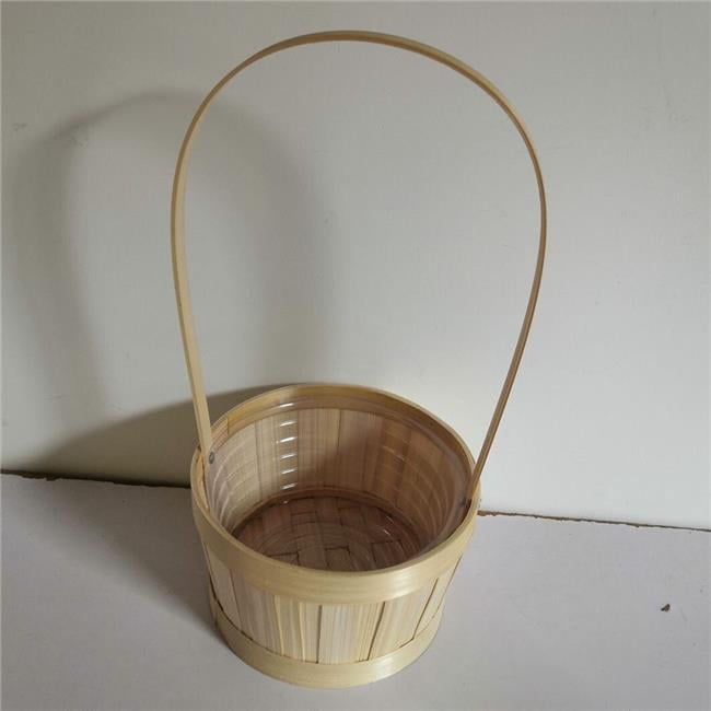 MDR Trading Inc. AI-4512-277_Q01 Long Handled Bamboo Basket - Walmart.com