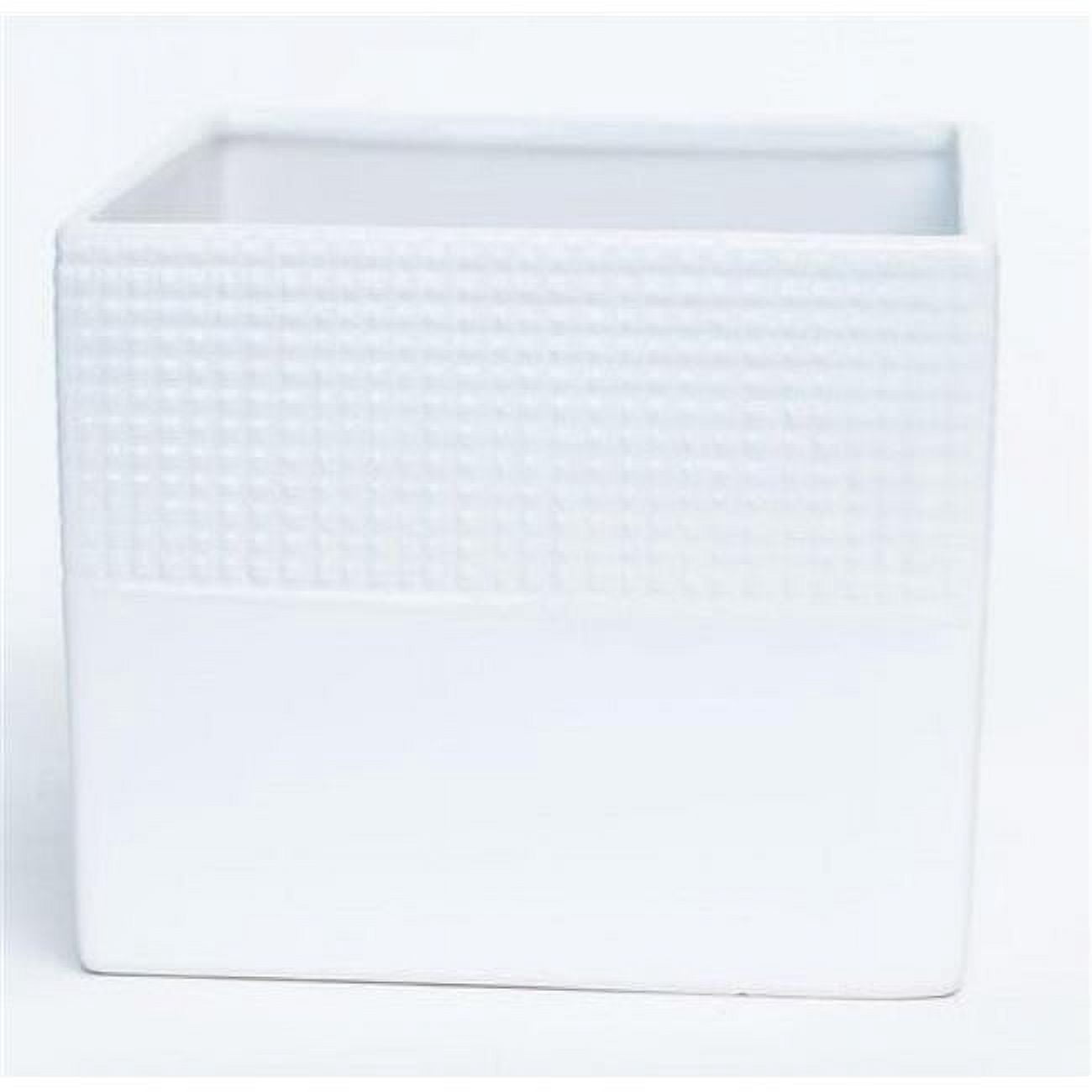 MDR Trading Inc. AI-CE11-101_Q01 Fits 6' Pot Square White With Grid Rim ...