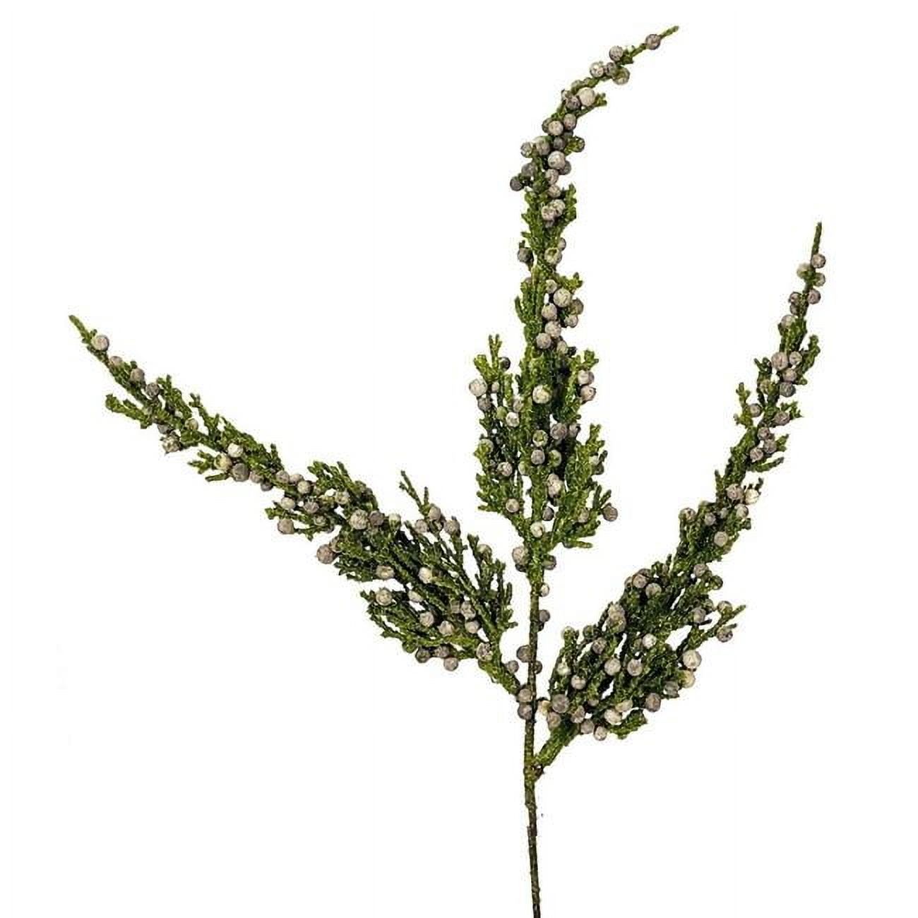 MDR Trading Inc. AI-FL3281GRN Set Of 6 Juniper Berry Sprays Faux Plants ...