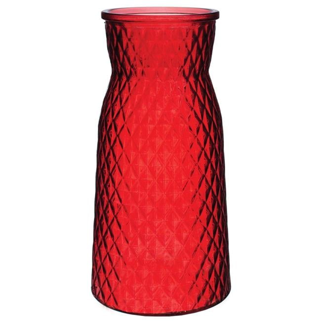 MDR Trading Inc. AI-N3166-13_Q01 Ruby Red Diamond Cinch Vase - Walmart.com