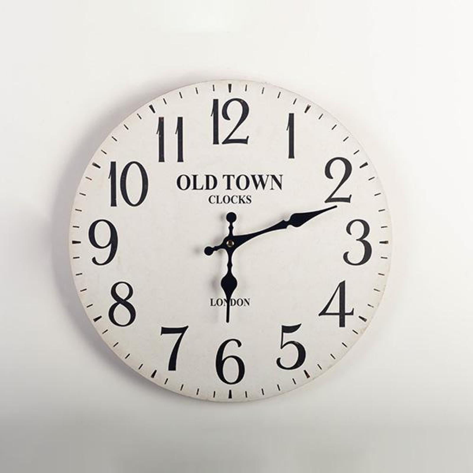 MDR Trading Inc. Old Town Clocks London With Large Numbers Wall Clock ...