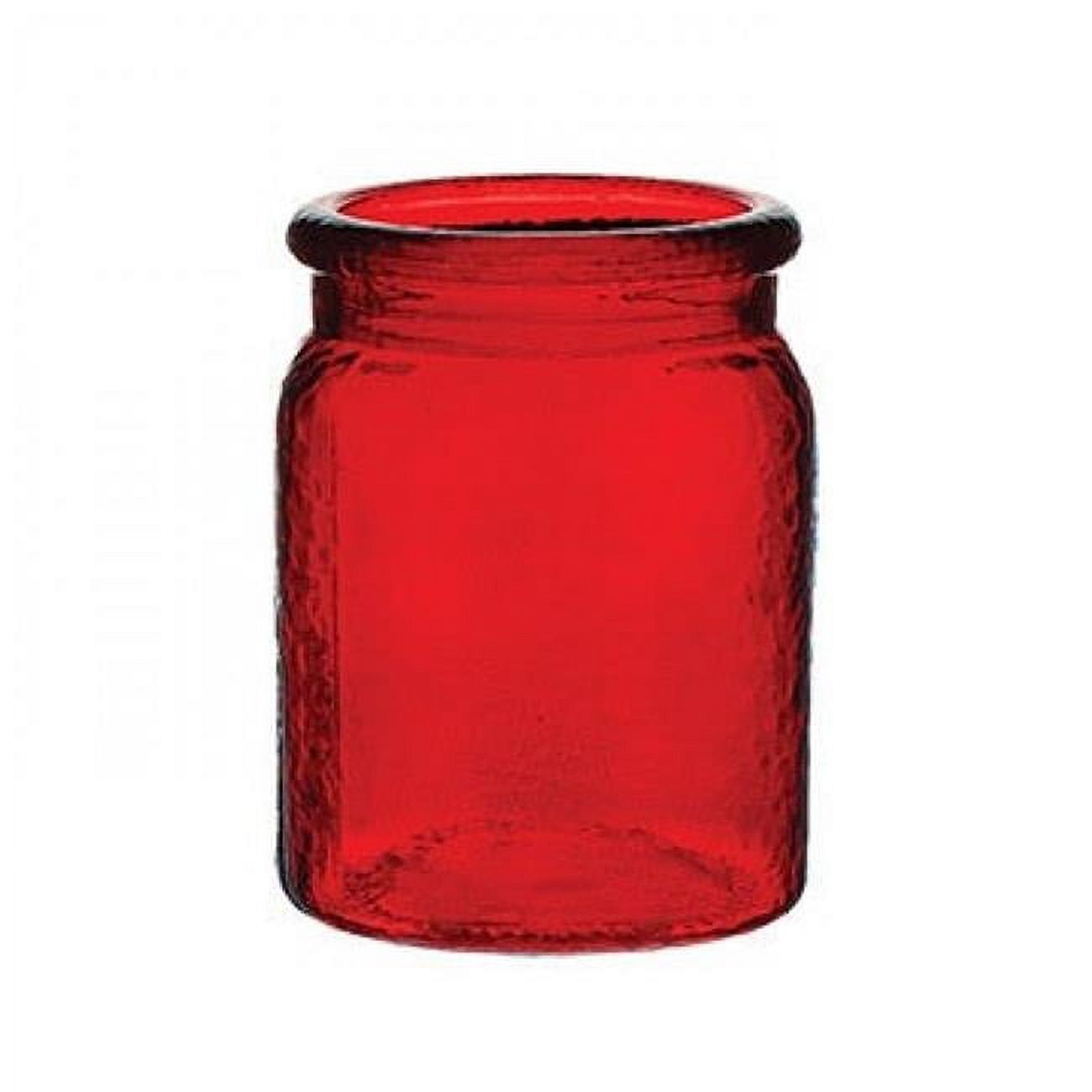 MDR Trading Inc. Ruby Hammered Jar Shape Vase - Walmart.com
