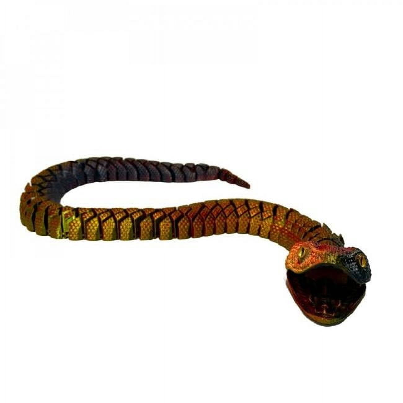 MDR Trading Inc. SC-105.70.852 3D Printed Golden Black Bush Viper ...