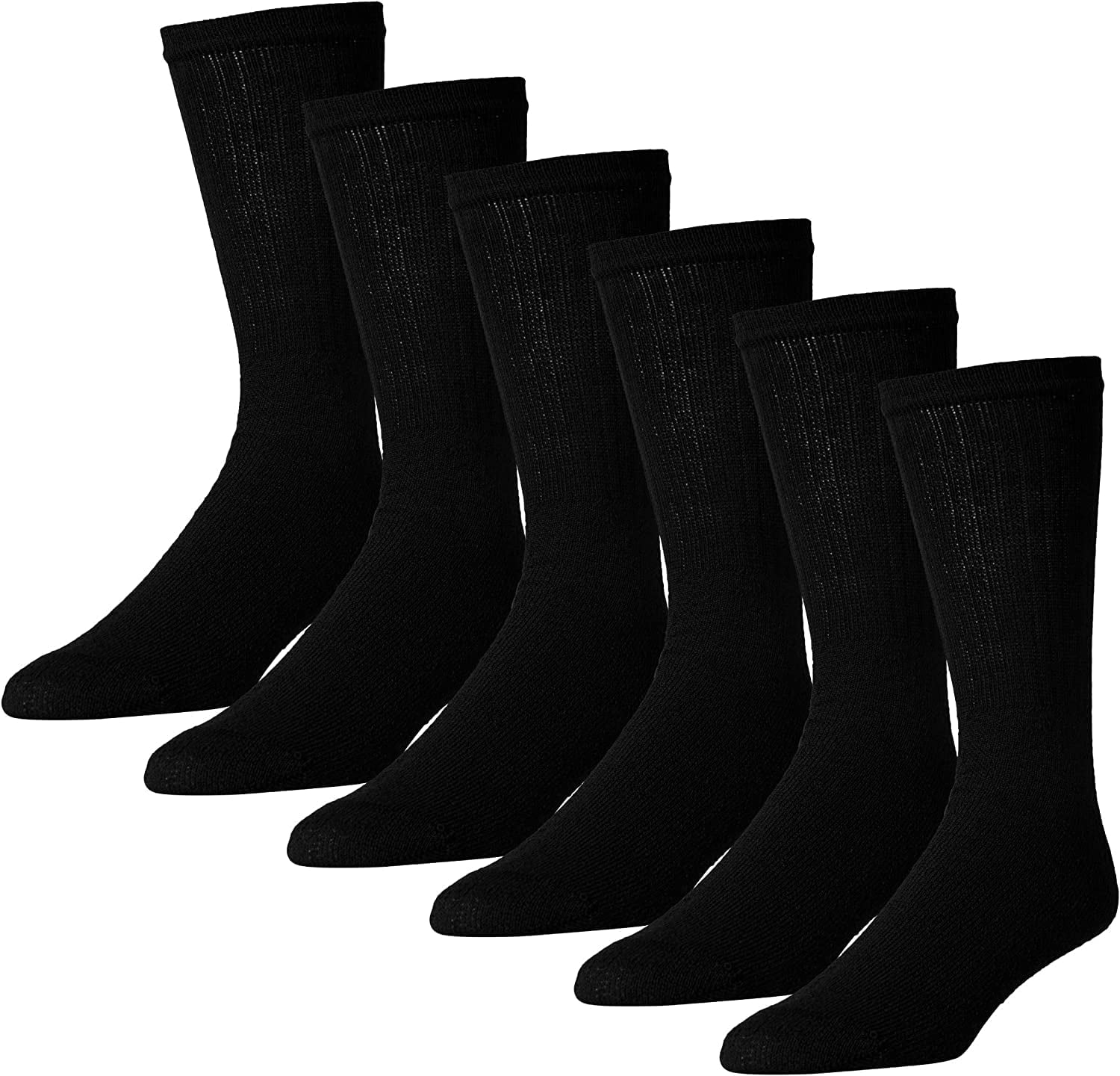 MDR Unisex Adult Crew Socks - Cotton Socks Everyday Use - 3 Pair - Pack ...