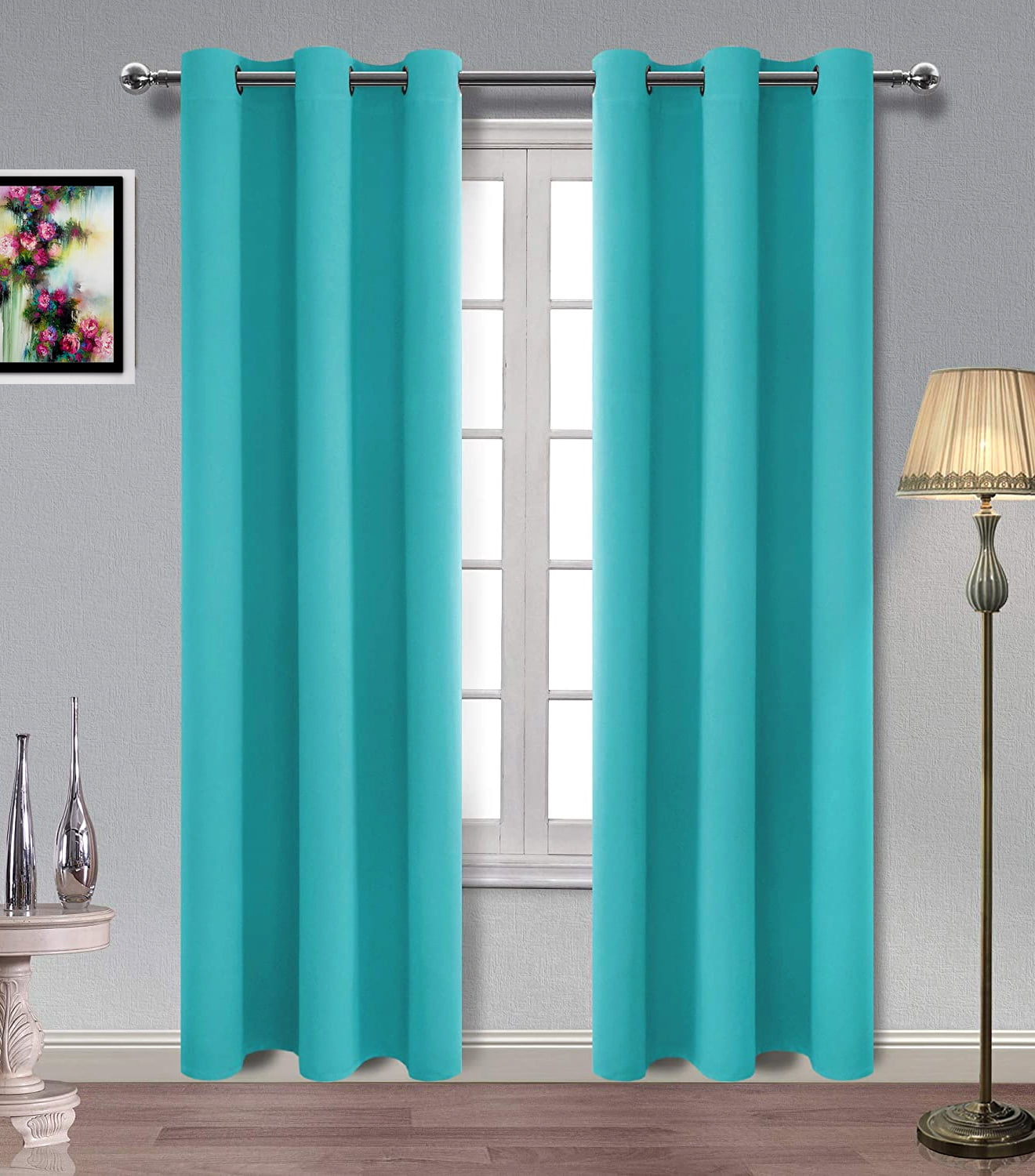 MDS Blackout Curtains for Living Room and Bedroom Thermal Insulated ...