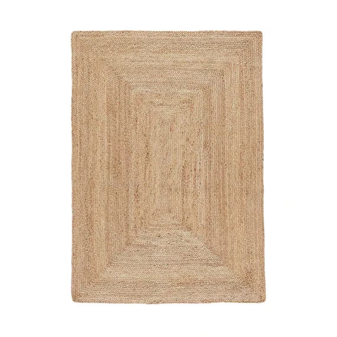 MDS Pack of 1 Pieces Hand Woven Jute Area Rug 2x4 feet - Natural ...