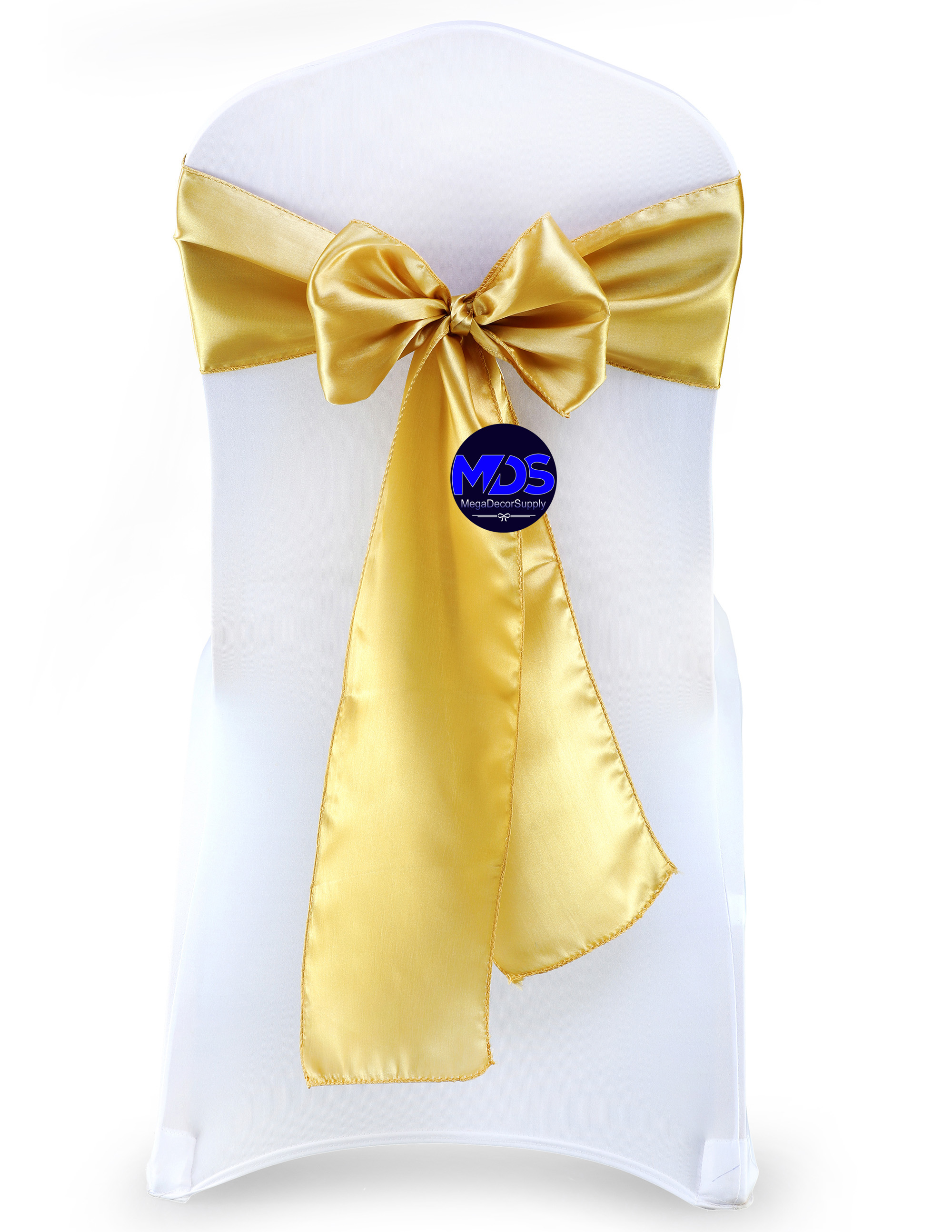 10 Pieces, Lamour Satin Chair Sash Material: 100% Satin Approx. 8" W x ...