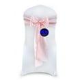 MDS Pack of 50 Satin Chair Sashes Bow Sash for Wedding and Events Decor ...